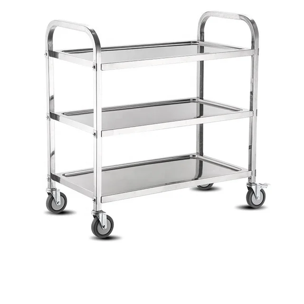 3 Tier Stainless Steel Trolley – Steelerz