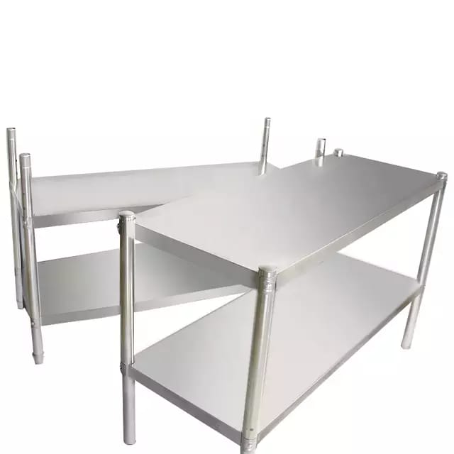 4-Tier Stainless Steel Shelving Unit – Steelerz