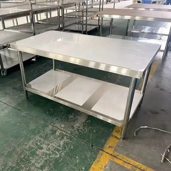 Stainless Steel Plain Top Work Bench – Steelerz